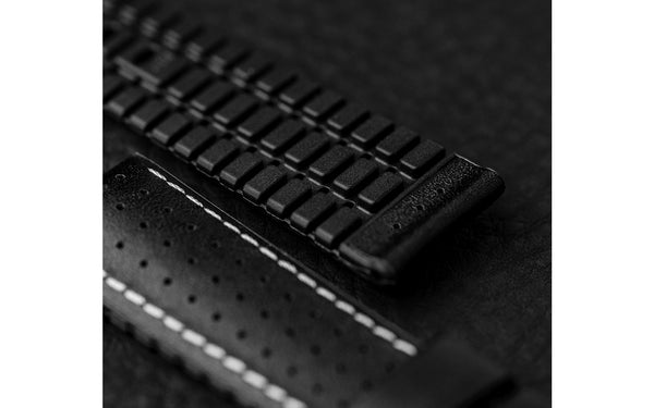 HIRSCH Tiger Performance Leather Watch Strap | USA Hirsch Straps ...