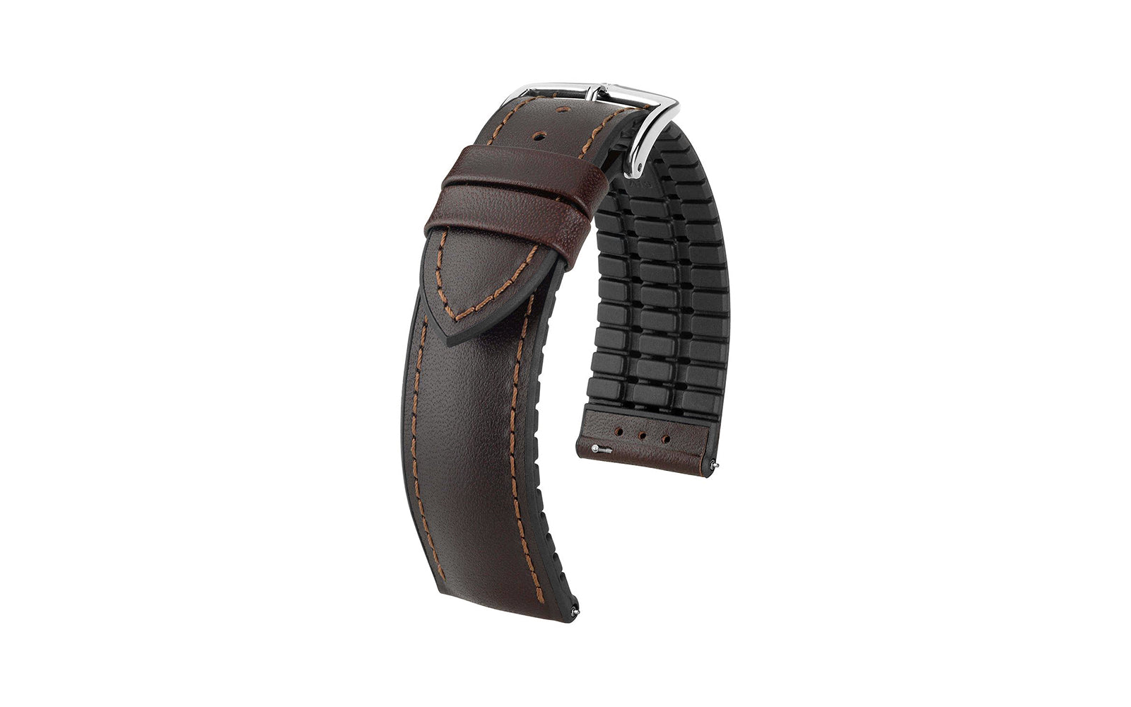 HIRSCH Ayrton Blue Carbon Fiber Calfskin Strap | Hirsch Straps USA ...